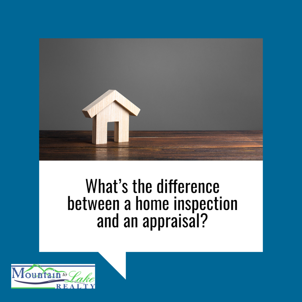 What’s the Difference Between a Home Inspection and an Appraisal?